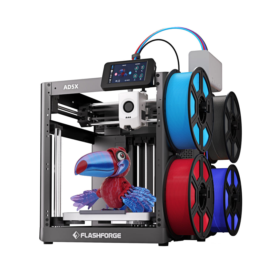 Flashforge AD5X – Multi-Color 3D Printing with Precision & Efficiency