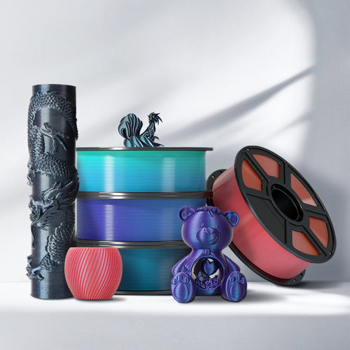 PLA Multicolor Filament – Vibrant & Smooth 3D Printing
